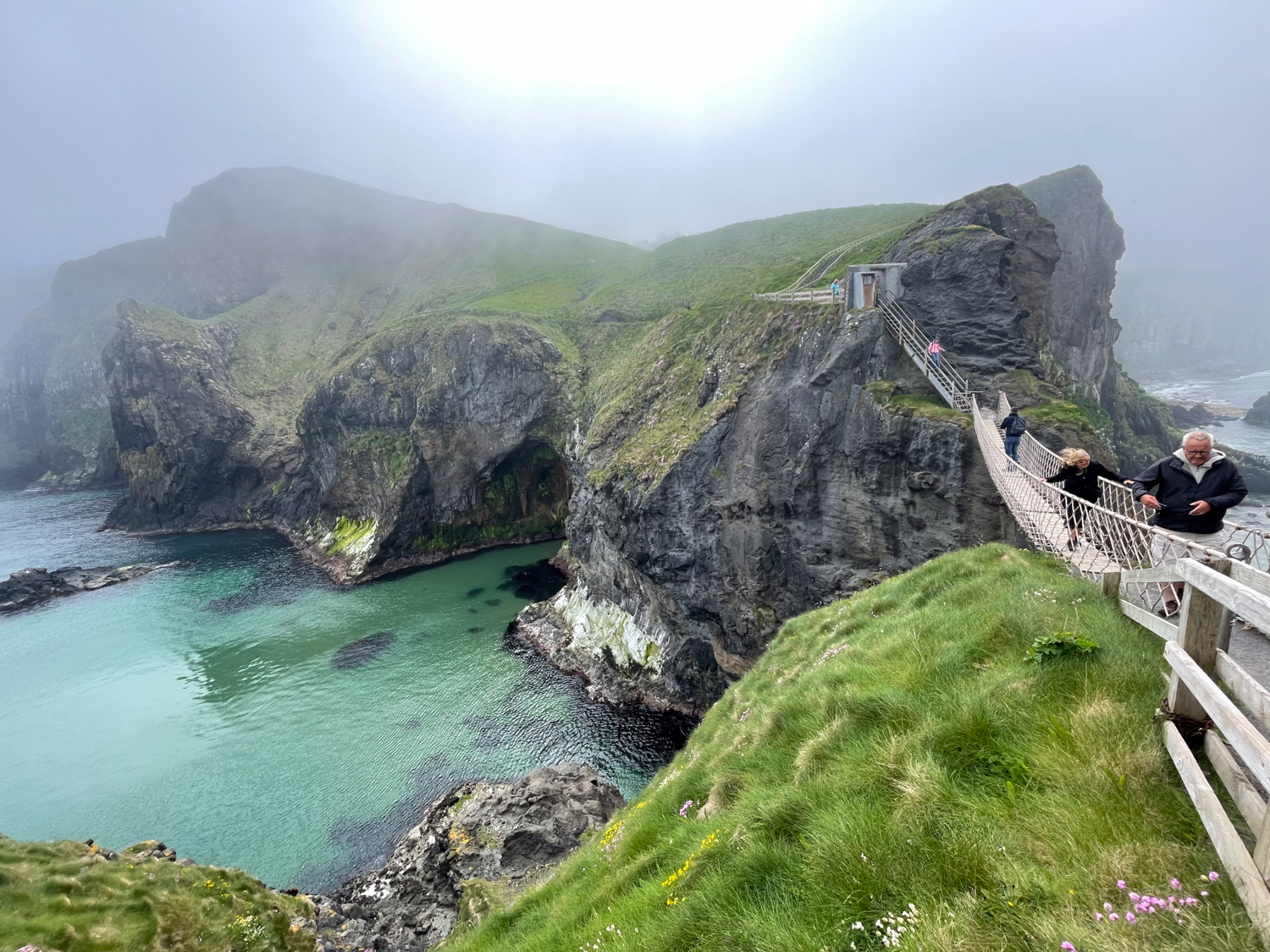 Dare to Cross: The Thrilling Carrick-a-Rede Rope Bridge • Paola Everywhere
